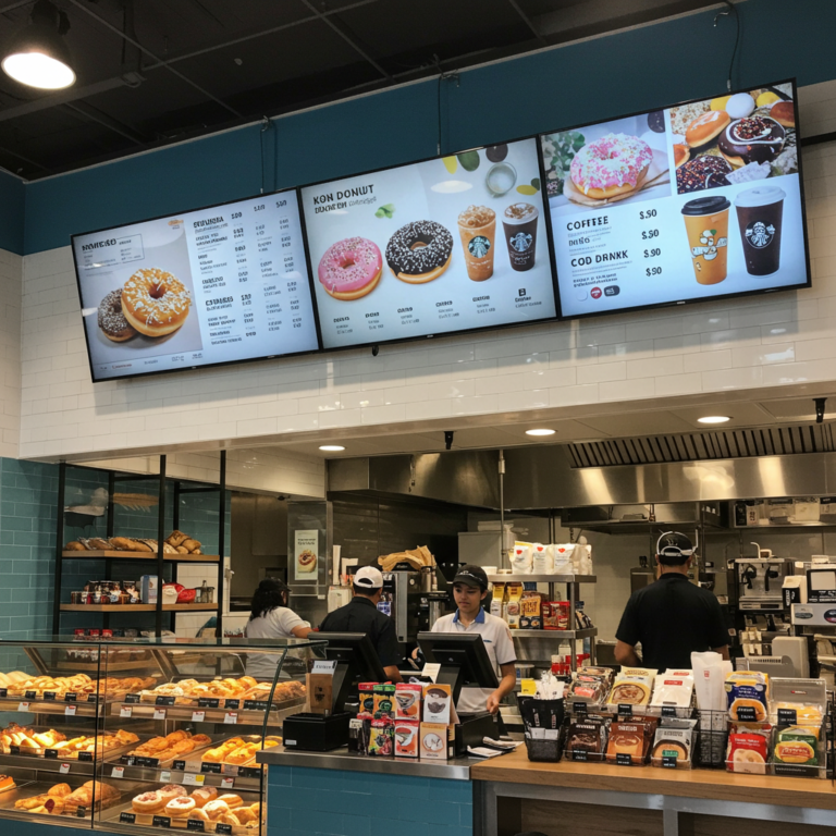 Digital Signage for Fast Food: Easy and Affordable Without Monthly Fees ...